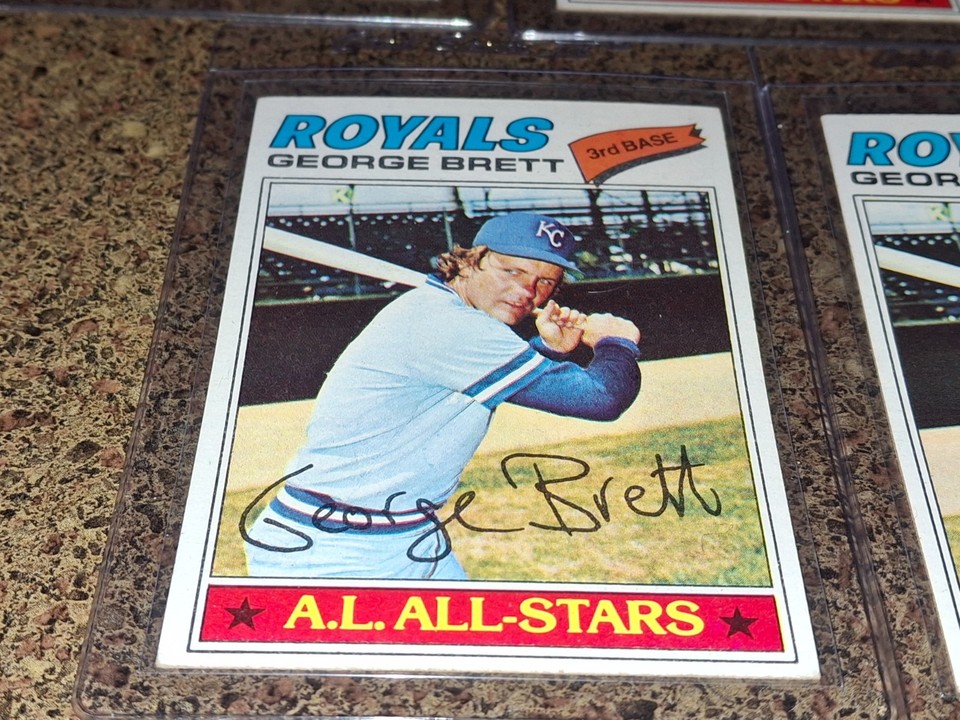 LOT OF 5 TOPPS GEORGE BRETT 1- 1976 #19. 4 1977 #580 | eBay