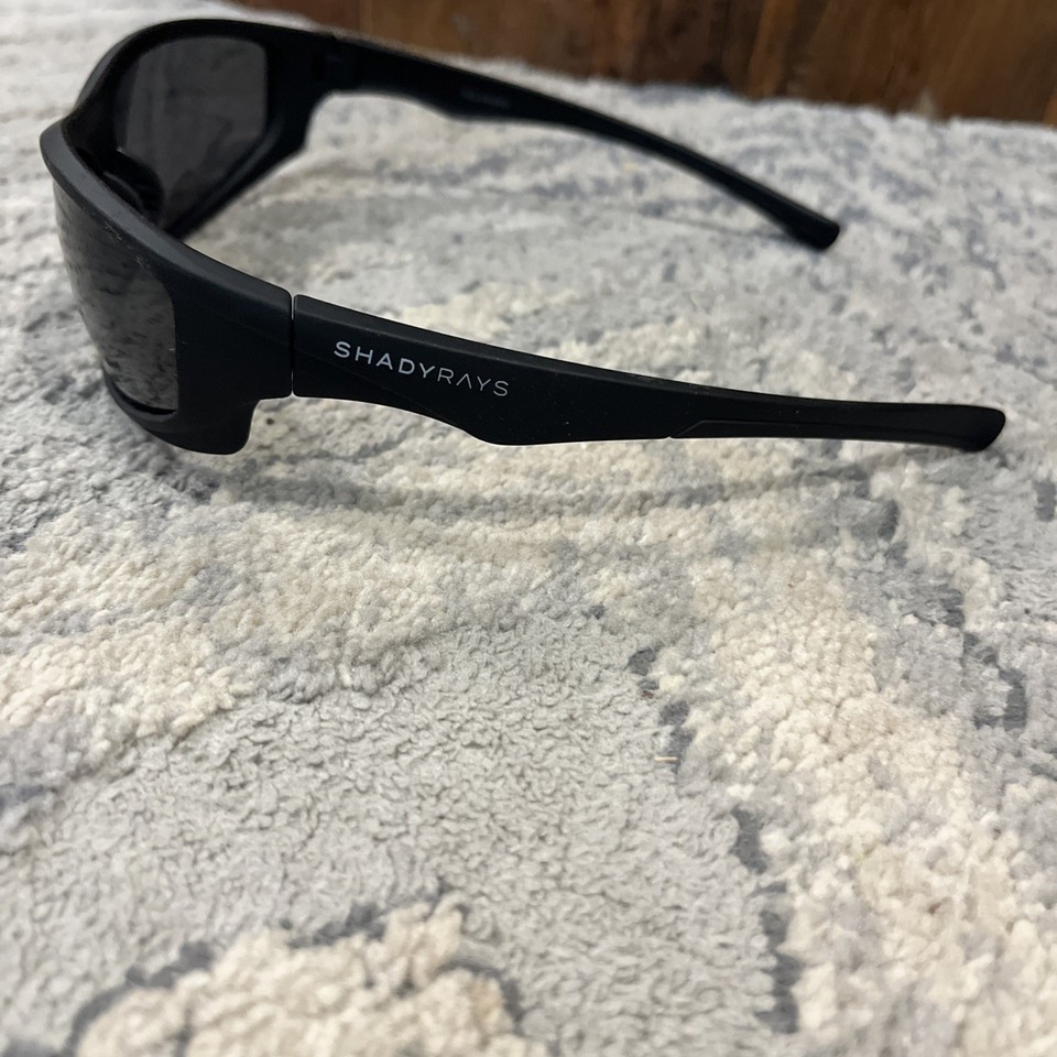 Shady Rays Mens Sunglasses XS-5208 Polarized - Black Frame | eBay