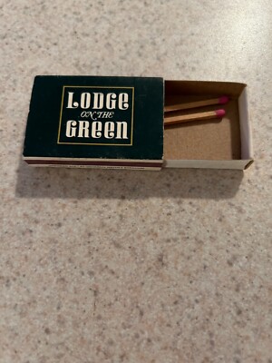 AMERICAN ACE MATCHBOX : LODGE ON THE GREEN PAINTED POST, NY USED | eBay