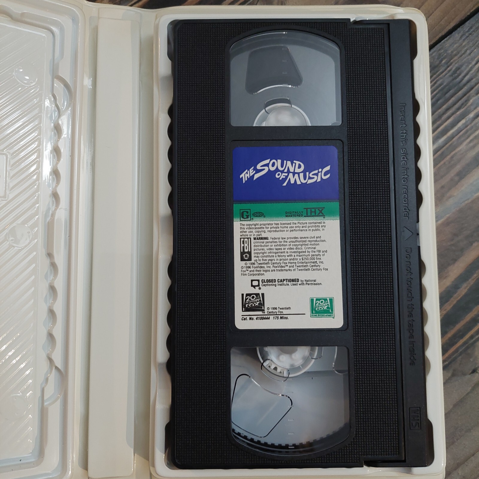 The Sound of Music (VHS, 1996, THX Digital Surround Sound Audio) 1965 ...