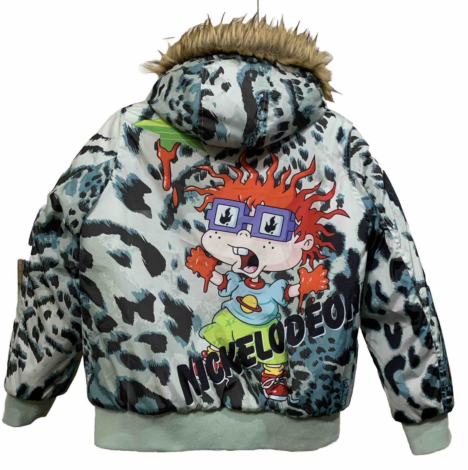 Members Only X Nickelodeon Puffer Jacket Large Rugrat… - Gem