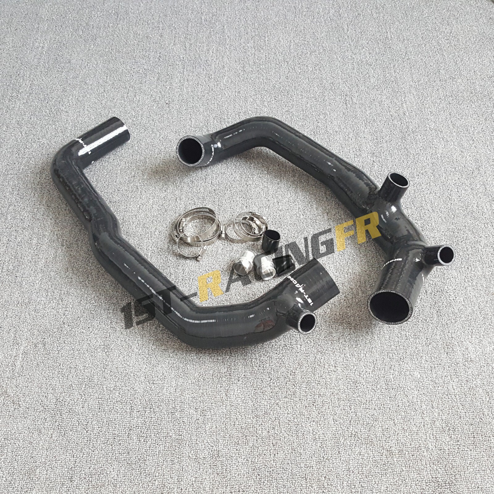 Black 1.75" Intake Inlets Pipe for BMW N54 135i 335i 335xi 535i 535xi 3 ...