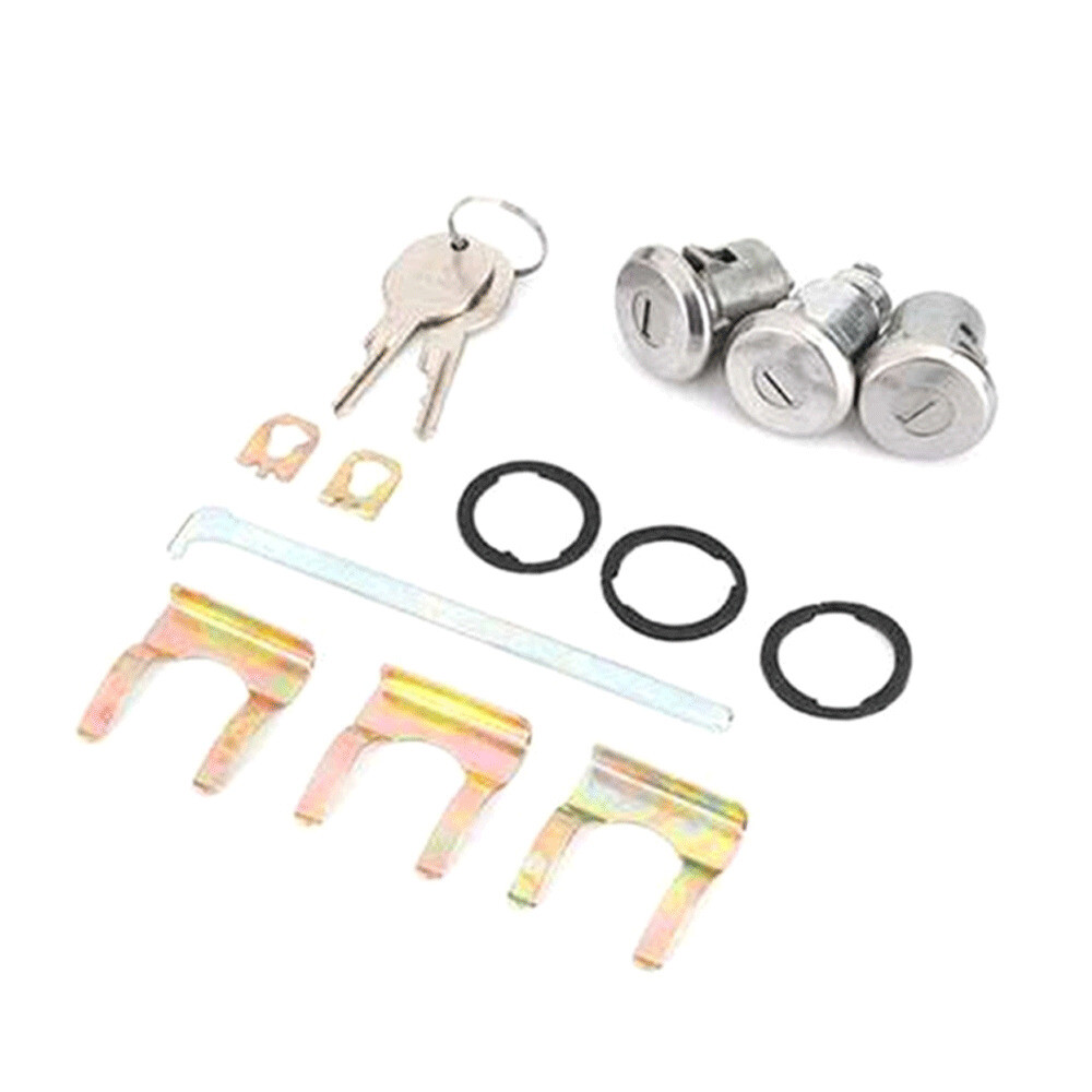 Door Lock Cylinder Kits 2 Keys For Chevy Camaro Caprice Impala Nova ...
