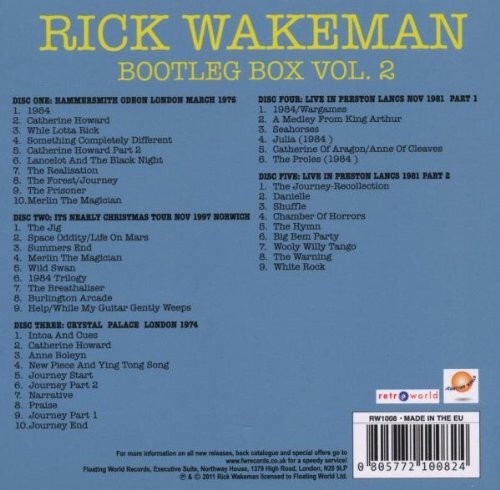 Caped Crusader Collectors Club: Bootleg Box Vol. 2 (Box) Rick Wakeman ...