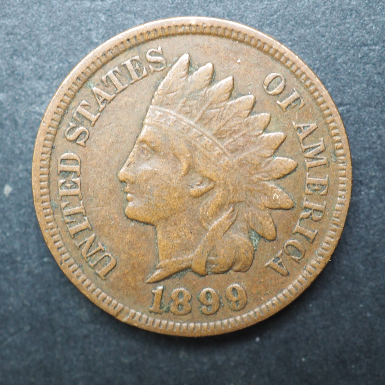 1899 **INDIAN HEAD CENT *** NICE COIN!*** - FREE SHIPPING! M1201 | eBay