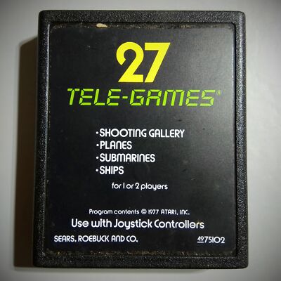 Target Fun (Atari 2600, Sears Tele-Games, 1977) | eBay