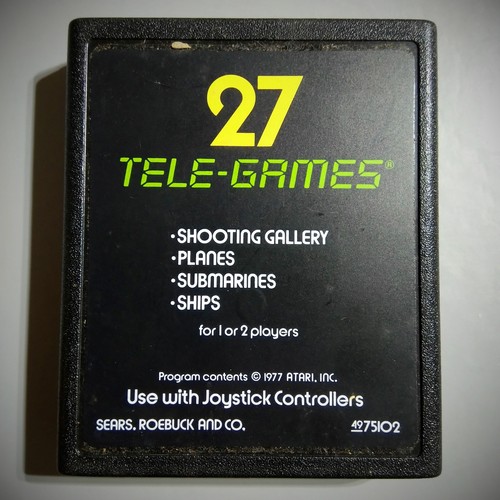 Target Fun (Atari 2600, Sears Tele-Games, 1977) | eBay