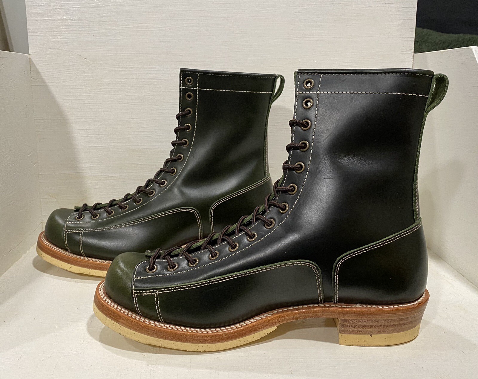 Lace to Toe Monkey Boots 10.5 | eBay