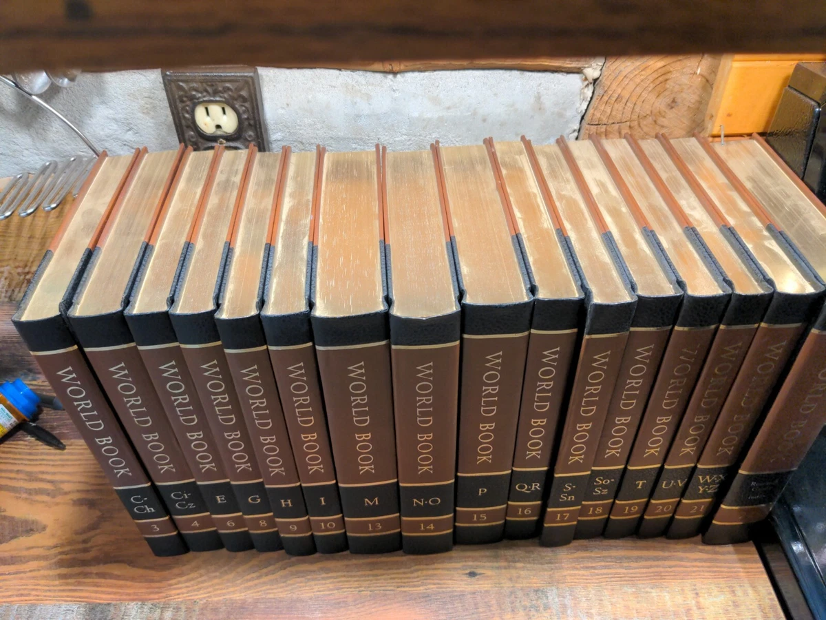 Encyclopedia Cover World Book