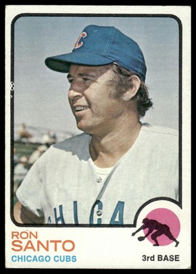 1973 Topps Ron Santo #115 Chicago Cubs - Free Shipping | eBay