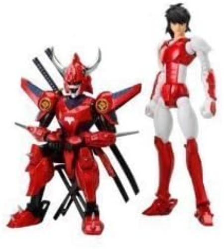 Armor plus Samurai Troopers Ryo of the Wildfire power up color Figure ...