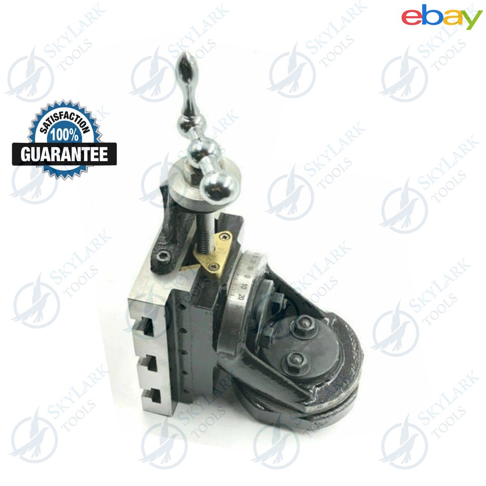 Lathe vertical milling slide swivel base 4"X 5" With 2"self centering ...