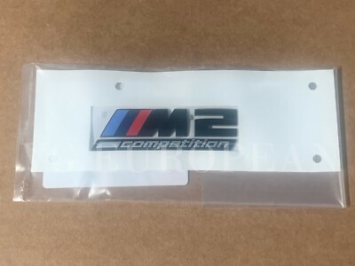 BMW Genuine F87 M2 Rear Trunk Emblem "M2 Competition" Lettering Decal ...