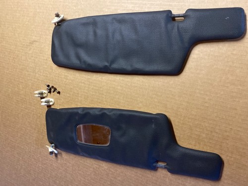 BMW E21 320i Coupe Early Sun Visor Pair Left Right Mirror OEM | eBay