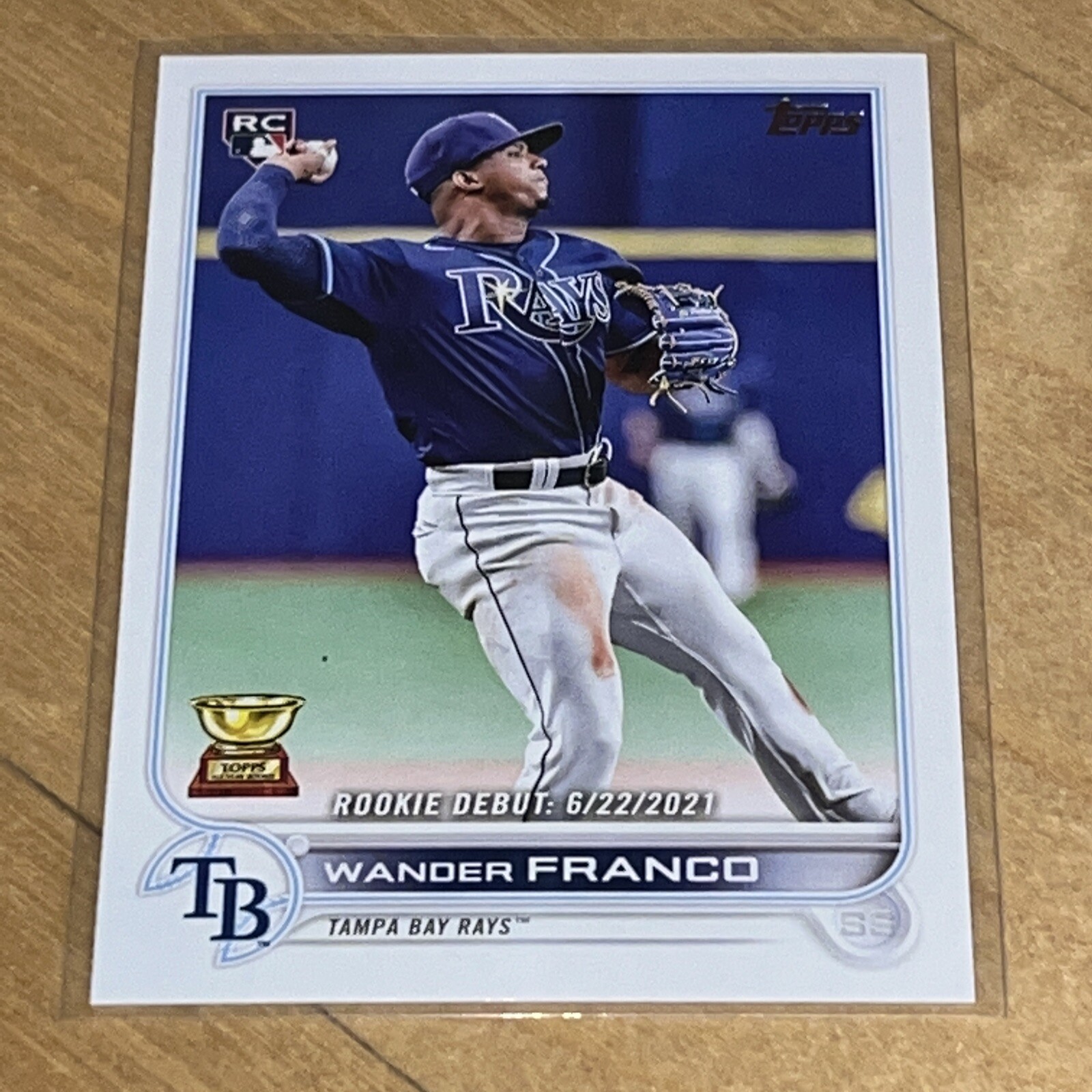 2022 Topps Update Series #US42 Wander Franco ROOKIE CARD RC Smb9 | eBay