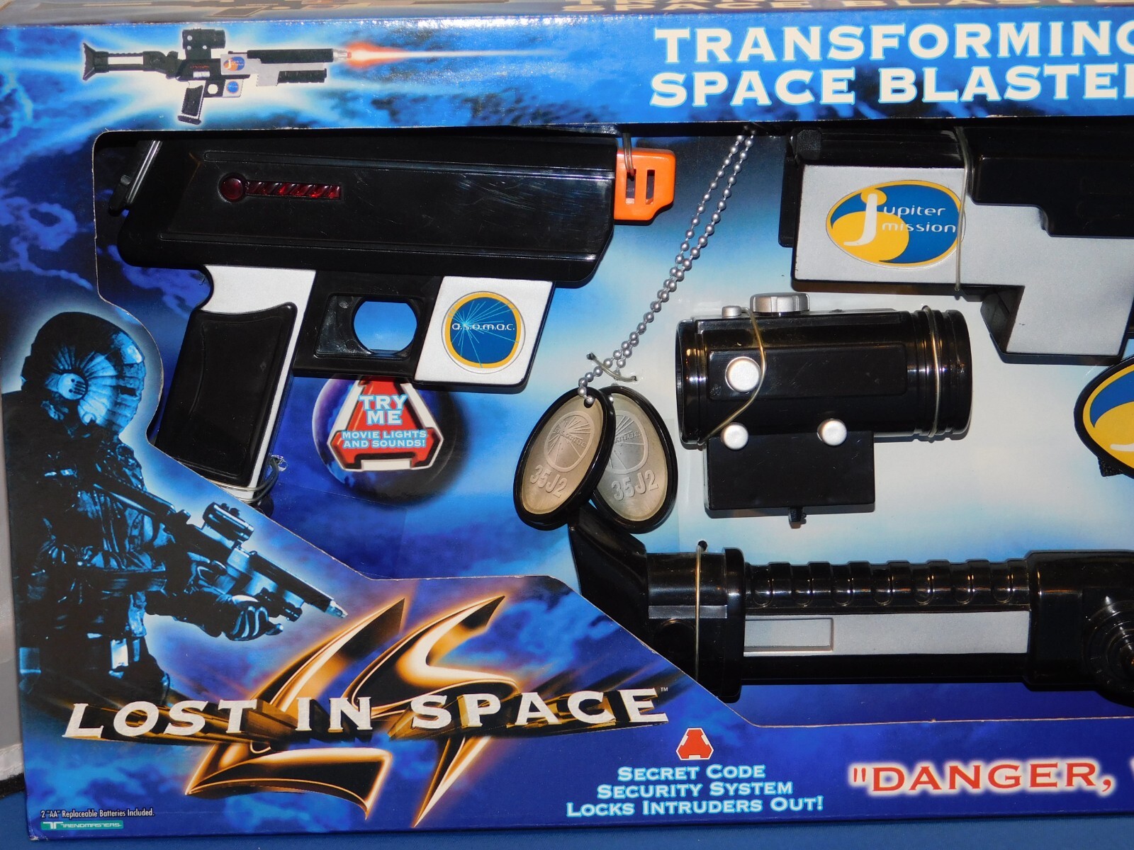 1997 Trendmasters Lost In Space Transforming Space Blaster Toy Toys ...