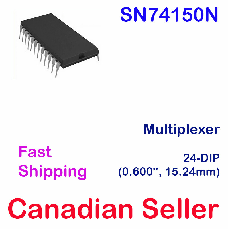 SN74150N 74150N TTL Data Selector Multiplexer 1:16 IC 24-DIP Texas ...