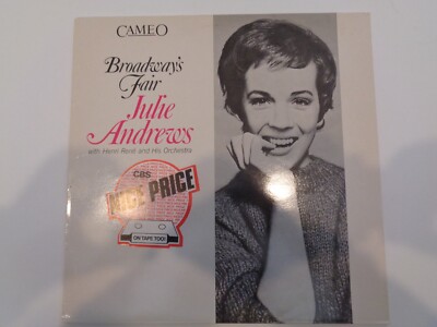 JULIE ANDREWS - Broadway's Fair Julie Condition LP Record CBS 32415 NM ...