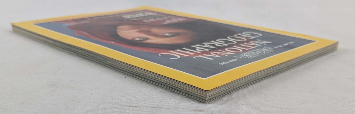 National Geographic Magazine Cover Afghansk Jente Copertina Della