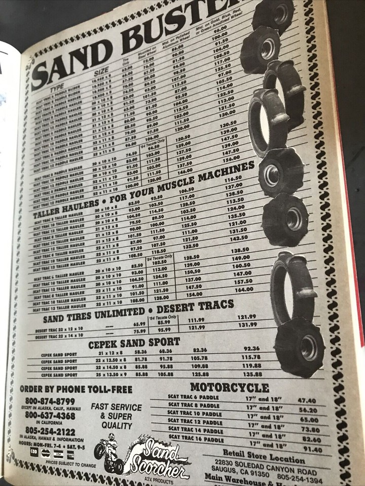 DIRT WHEELS MAGAZINE-DECEMBER 1985-HONDA '86 4 TRAX/PLATO DAVIS-RTW/JOE ...