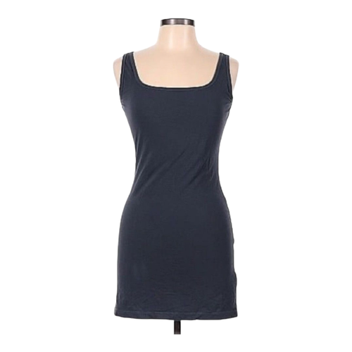 Peruvian Connection Sleeveless Square Neck Jersey Knit Mini Dress Women ...