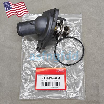 NEW Engine Coolant Thermostat Assembly 19301-RAF-004 For Honda Acura ...