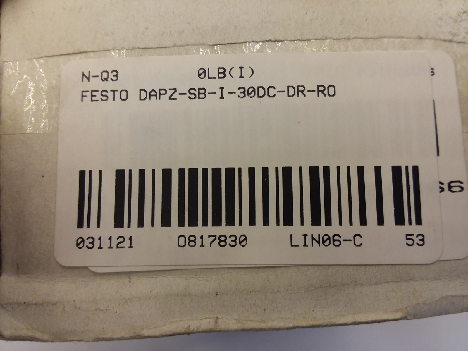 FESTO DAPZ-SB-I-30DC-DR-RO LIMIT SWITCH BOX ATTACHMENT NIB | eBay