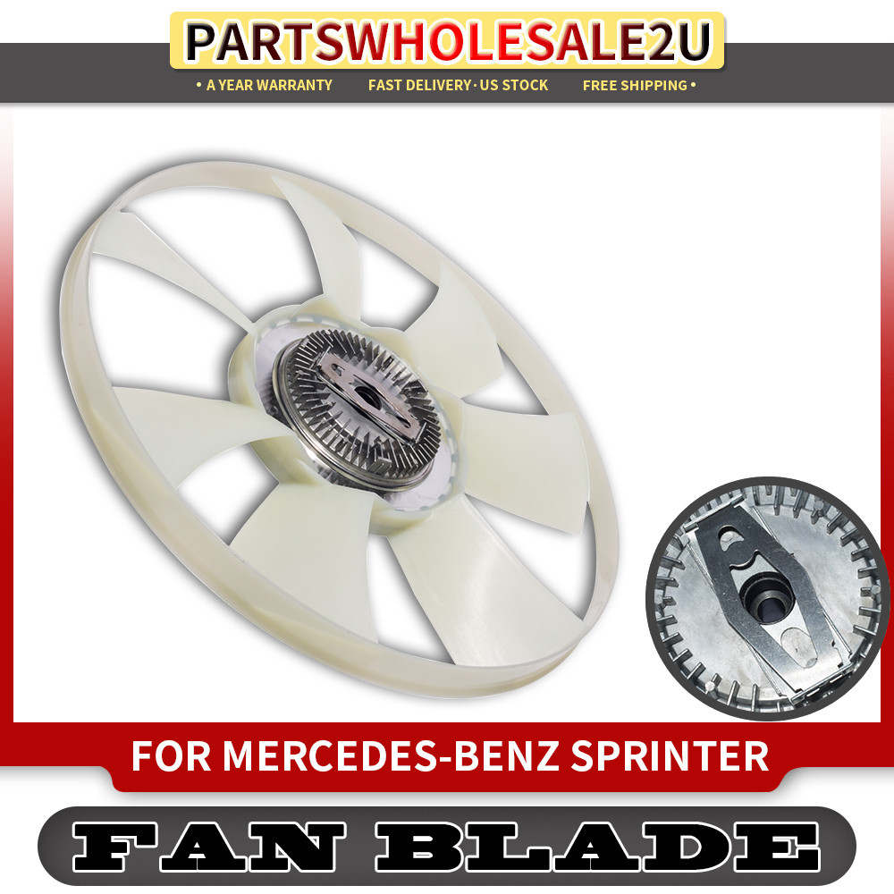 Cooling Fan Blade For Mercedes-Benz Sprinter 2500 3500 I4 2.1L Diesel ...