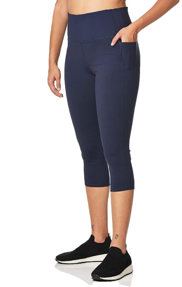 Skechers Go Walk Ladies High Waist Mid Calf Capri Legging W/WO Tags S ...