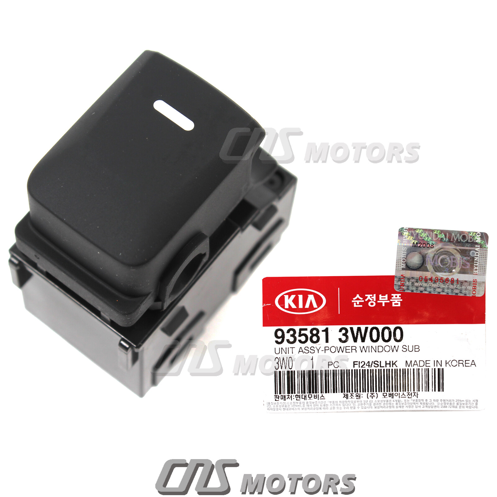 GENUINE REAR Door Power Window Switch for 2011-2016 Kia Sportage ...