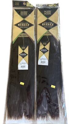 100% Virgin Hair Extensions. EGO Remy. 14”inch. Color #4. 2packs For ...