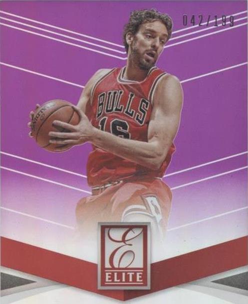 2014-15 Panini Donruss - Elite Set Pau Gasol #34 Purple /199 for sale ...