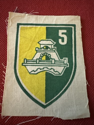 ARVN 5th Engineering Battalion Patch Printed Original Unissued | eBay