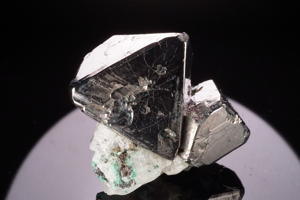 EXCEPTIONAL Carrollite Crystal on Calcite KAMOYA, DR CONGO | eBay