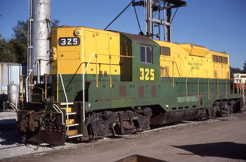 Iowa Interstate GP7 # 325 ( ex PNC, UP ) @ Council Bluffs, IA 10/03/1987 | eBay