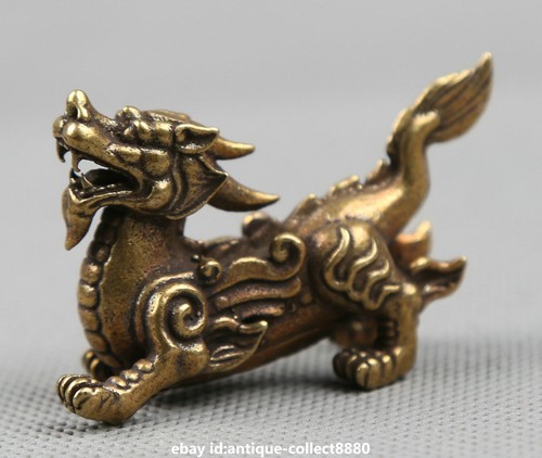 China Old Yellow Jade Stone Carved Dragon phoenix Yu Bi Jade Pei Amulet ...