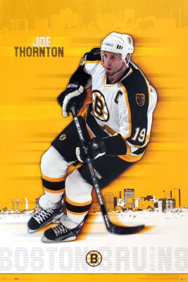 Joe Thornton THE CAPTAIN Boston Bruins Vintage Original 2002-03 NHL ...