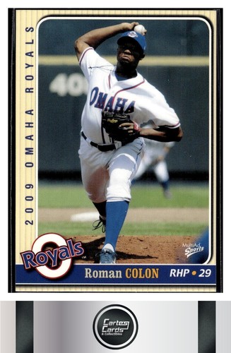Roman Colon 2009 Multi-Ad Omaha Royals #6 Kansas City | eBay