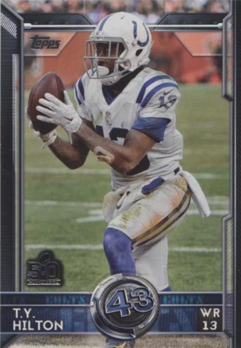 2015 Topps - Topp 60 T.Y. Hilton #339 Nfl 50th Super Bowl for sale ...