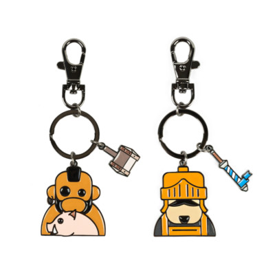 New Official Authentic Supercell Clash Royale Prince HogRider Keyring ...