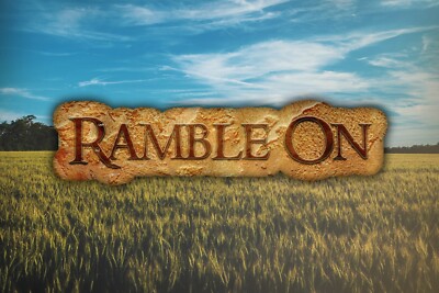 Ramble On Waterproof Vinyl Sticker Decal Led Zeppelin Lyric Art | eBay