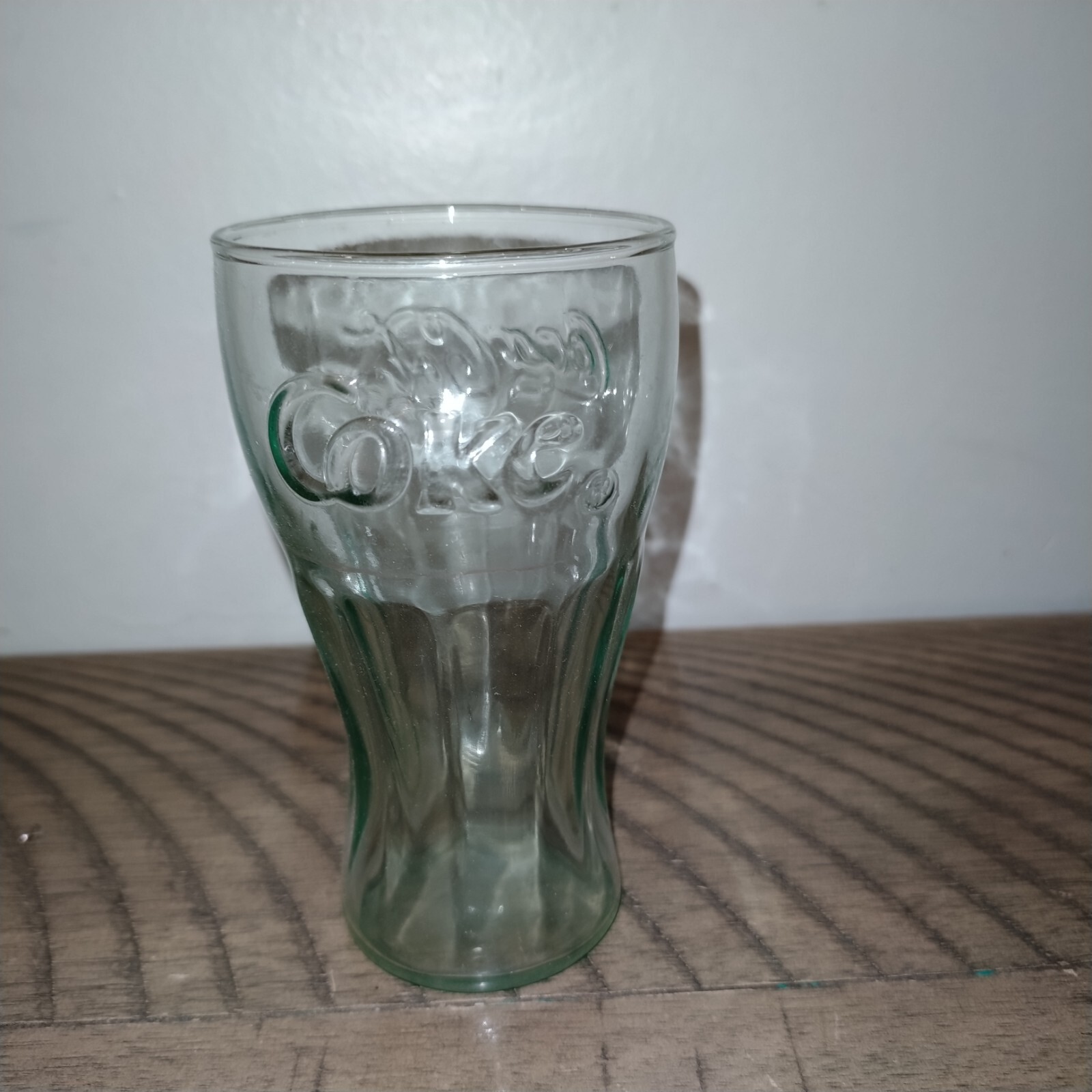 Vintage Coca Cola Can Glass Tumblers Glassware Embossed Amber 16 oz Lot ...