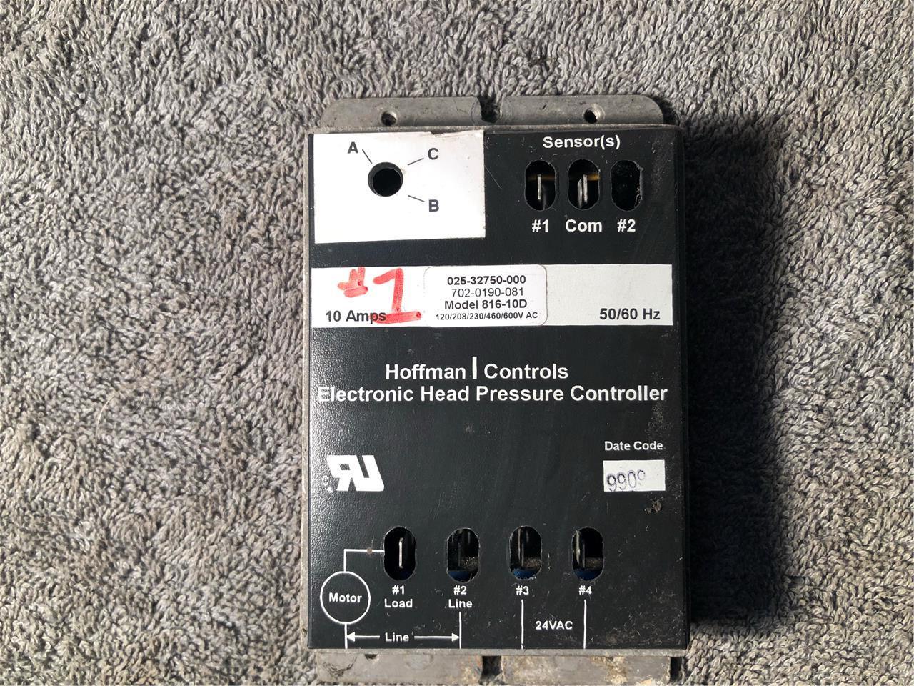 Hoffman Controls 816-10D Electronic Head Pressure Controller 025-32750 ...