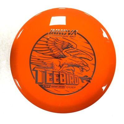 DISC GOLF INNOVA STAR TEEBIRD STABLE FAIRWAY DRIVER 173-5g ORANGE | eBay