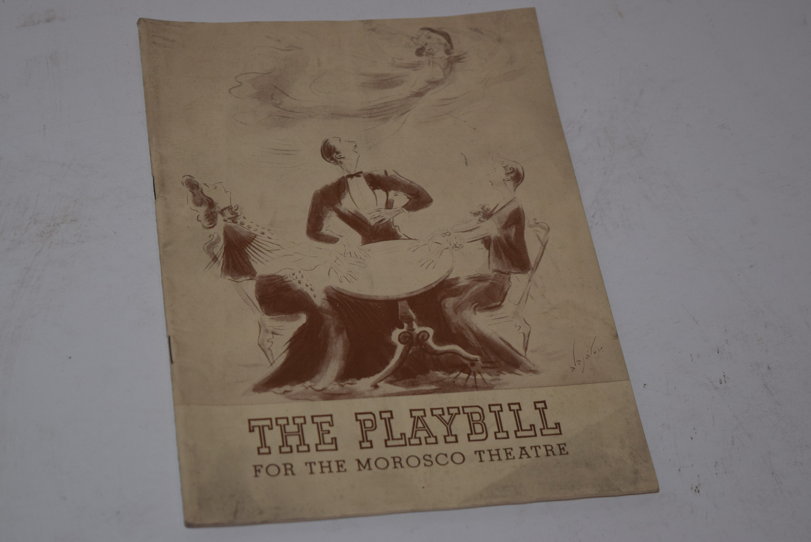 Vintage 1942 Theatre Playbill - "Blithe Spirit" - Clifton Webb | eBay