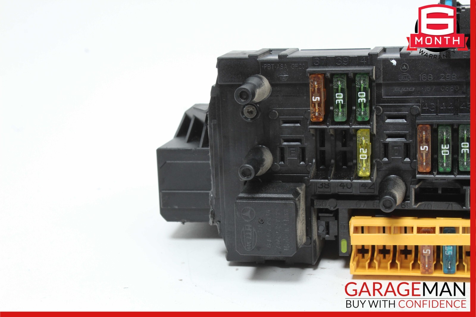08-11 Mercedes W204 C300 C250 Rear SAM Module Relay Fuse Junction Box ...