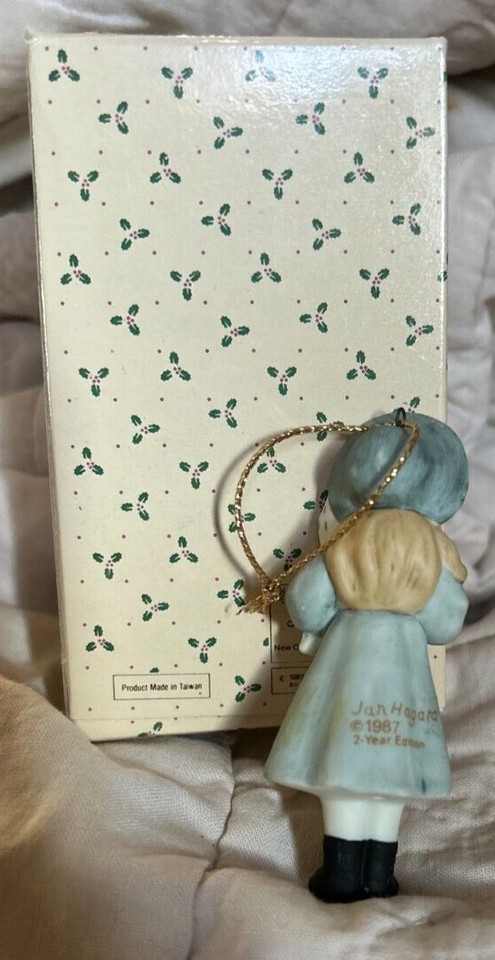 Jan Hagara Limited Edition Christmas Ornament Amanda Royal Orleans 1987 ...