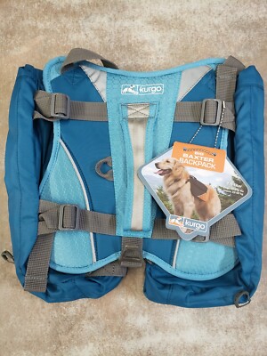 Big Baxter Backpack for Dogs - Travel Pack for Dogs Coastal Blue | eBay