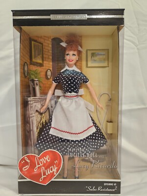 I Love Lucy Sales Resistance Doll 2004 Mattel B3451 Barbie Collector ...