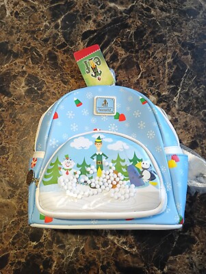(NWT) Loungefly Buddy the Elf Mini Backpack | eBay